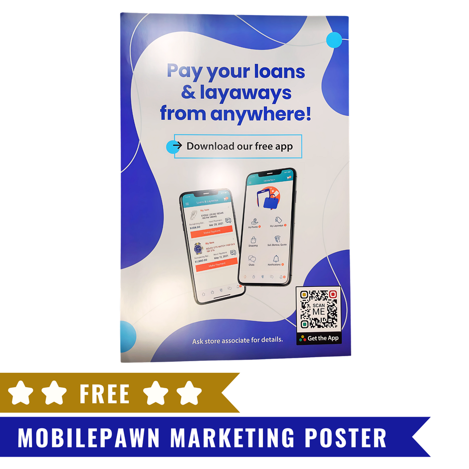 MobilePawn Signage – Bravo Store Supplies