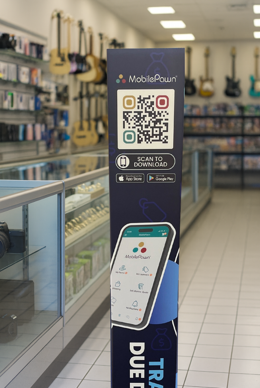 MobilePawn Bollard Signs – Bravo Store Supplies